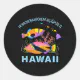 Humuhumunukunukuapua'A Hawaii State Fish Classic Round Sticker | Zazzle