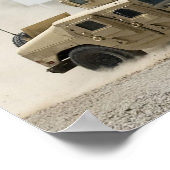 Humvee in Iraq Poster | Zazzle