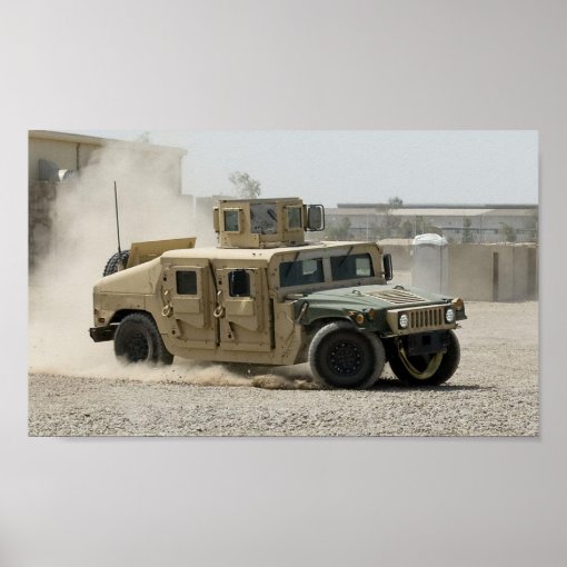 Humvee in Iraq Poster | Zazzle
