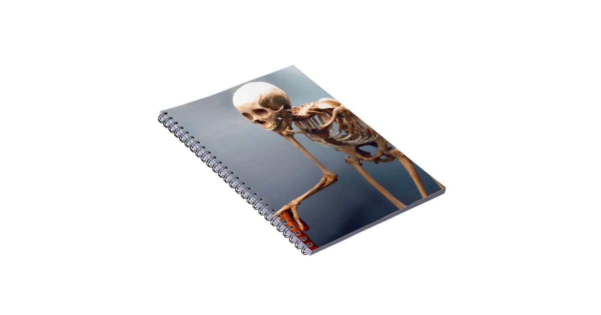 Hunchback Skeleton Notebook | Zazzle.com