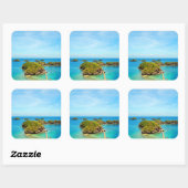 Hundred Islands in Alaminos Square Sticker | Zazzle