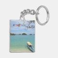Hundred Islands, Pangasinan Philippines Keychain | Zazzle