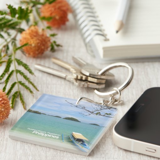 Hundred Islands, Pangasinan Philippines Keychain | Zazzle