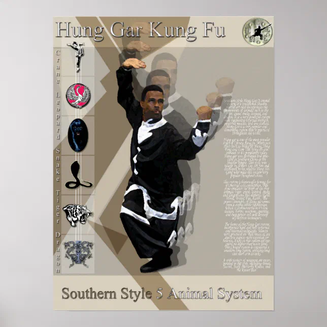 Hung Gar Poster | Zazzle