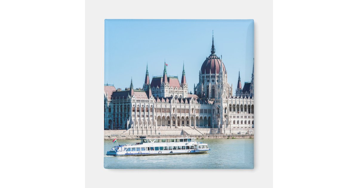 Hungarian Parliament Building in Budapest city Magnet | Zazzle
