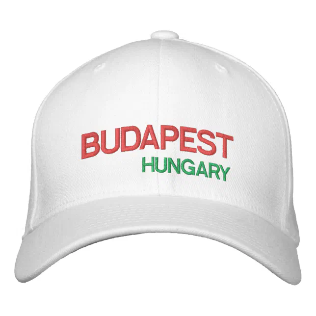 Hungary Budapest Custom Cap Budapest Sapka | Zazzle