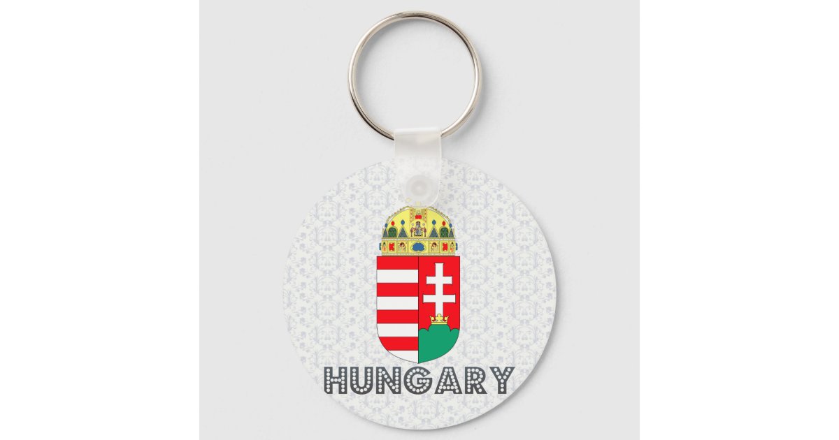 Hungary Coat of Arms Keychain | Zazzle