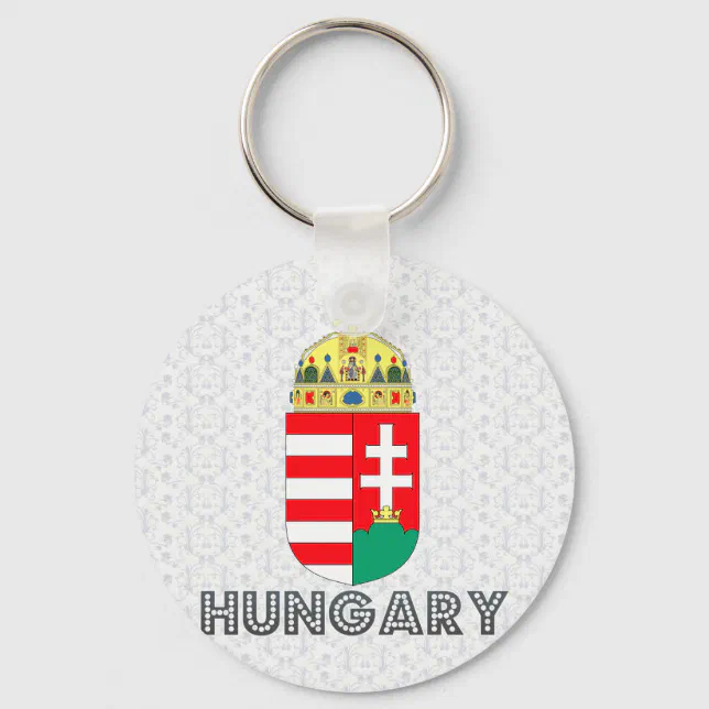 Hungary Coat of Arms Keychain | Zazzle