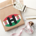 Hungary Flag Oval Oval Sticker | Zazzle