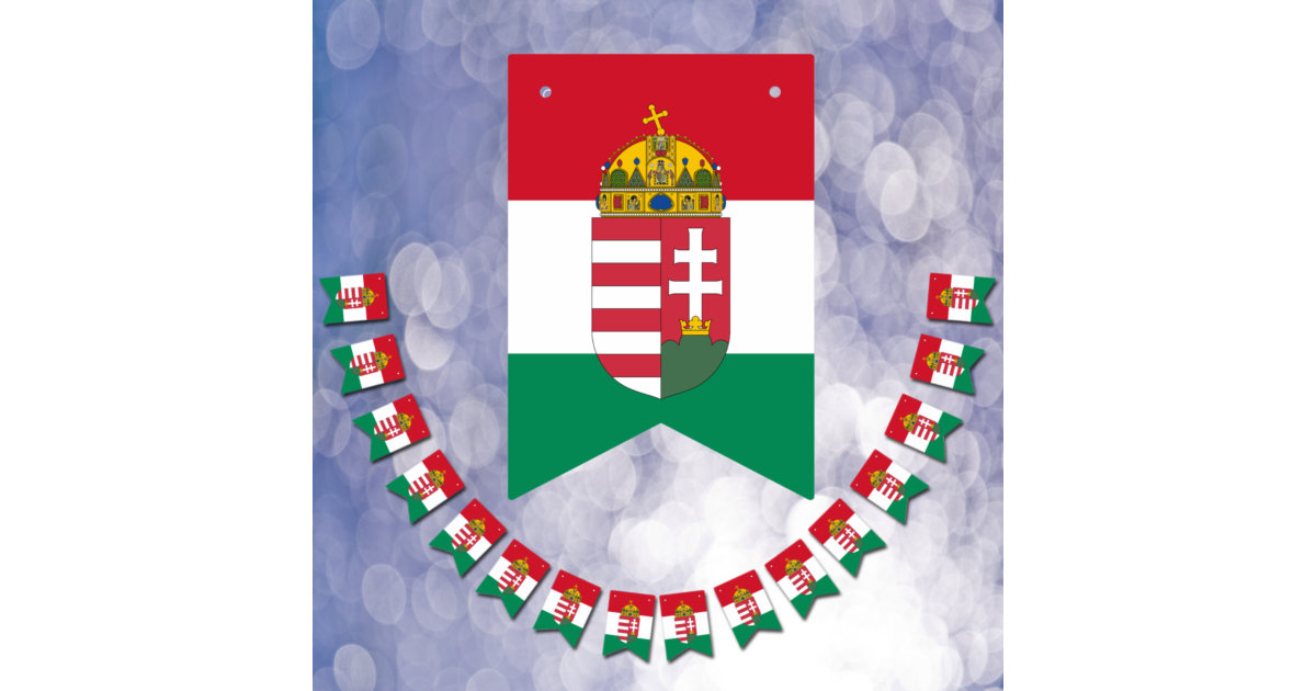 Hungary Flag & Party Hungarian Banners / Weddings | Zazzle