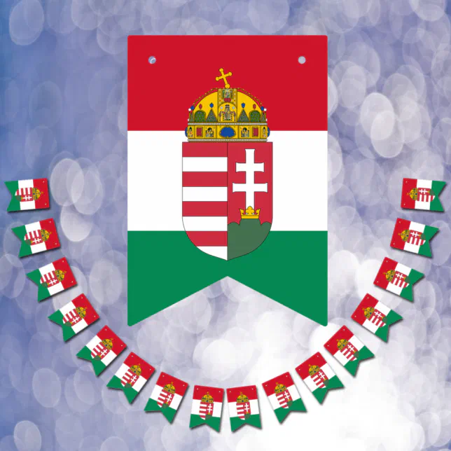 Hungary Flag & Party Hungarian Banners / Weddings | Zazzle