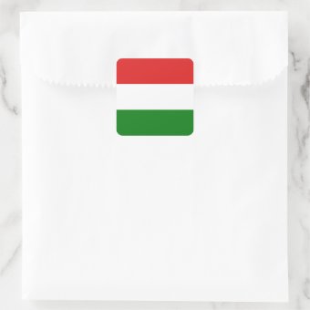 Hungary Flag Sticker | Zazzle