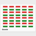 Hungary Flag Sticker | Zazzle