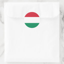 Hungary Flag Sticker | Zazzle