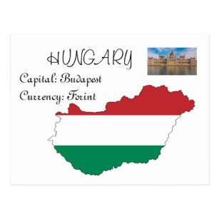 Hungary Flag Postcards - No Minimum Quantity | Zazzle