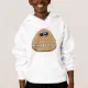 Hungry Pou logo with text - Kids Hoodie | Zazzle