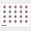 HUNT FAMILY CREST - HUNT COAT OF ARMS CLASSIC ROUND STICKER | Zazzle
