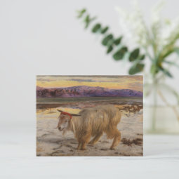 Hunt’s Scapegoat postcard | Zazzle