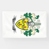 Hunter Family Crest Coat of Arms Banner | Zazzle