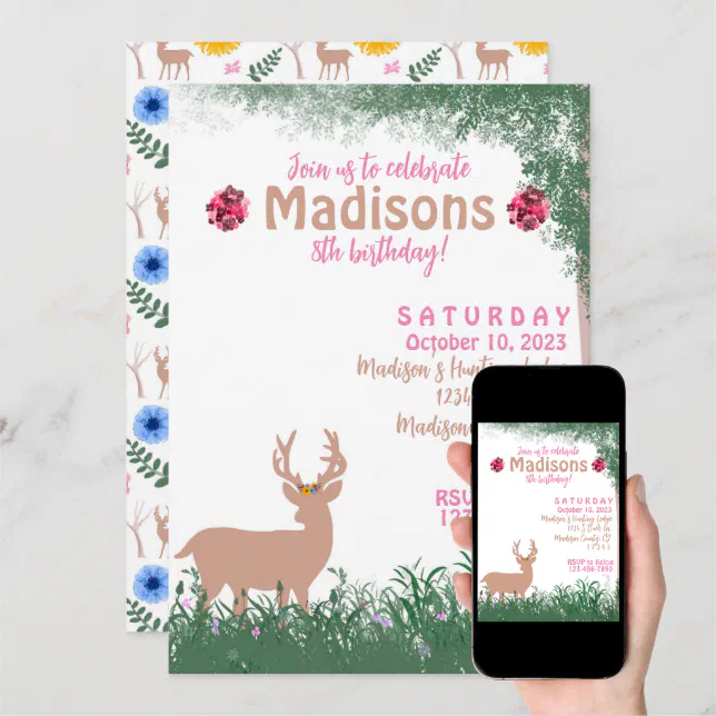 Hunting Birthday Invitation | Zazzle