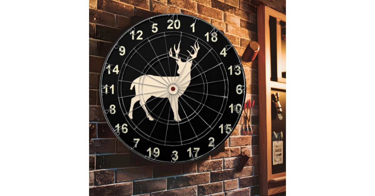 Hunting Buck Standing Dart Board 2 | Zazzle