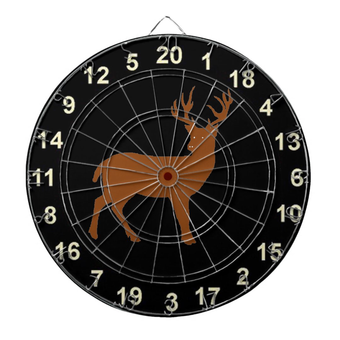 Hunting Buck Standing Dart Board 4 | Zazzle