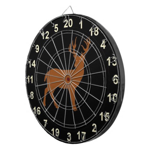 Hunting Buck Standing Dart Board 4 | Zazzle