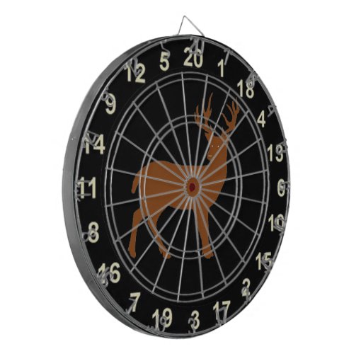 Hunting Buck Standing Dart Board 4 | Zazzle
