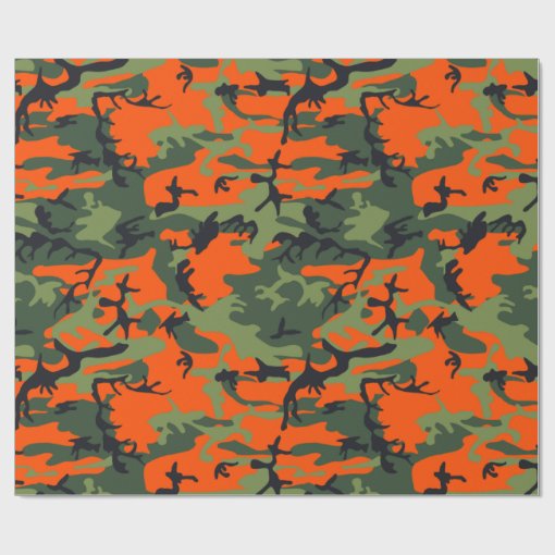 Hunting Camo Wrapping Paper | Zazzle
