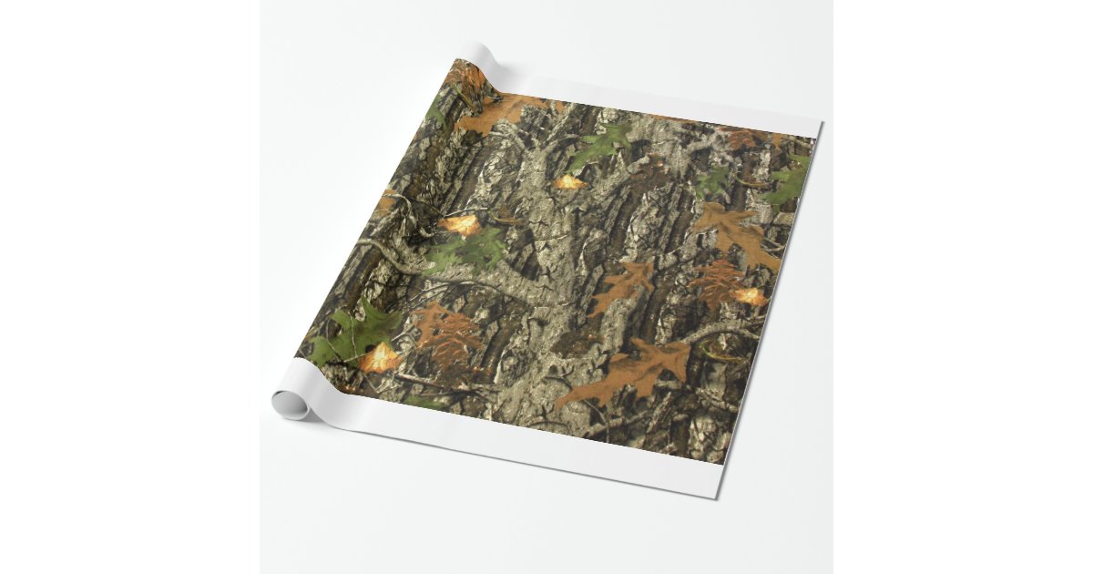 Hunting Camo Wrapping Paper | Zazzle