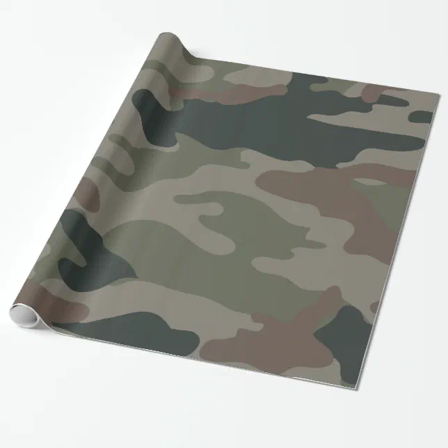 Hunting Camo Wrapping Paper | Zazzle