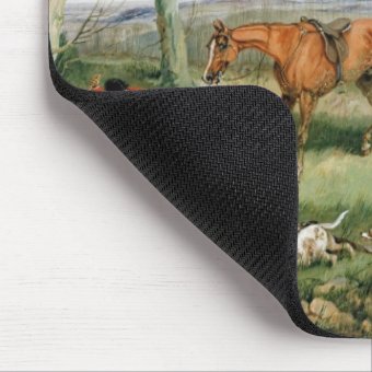 Hunting Scene Mouse Pad | Zazzle