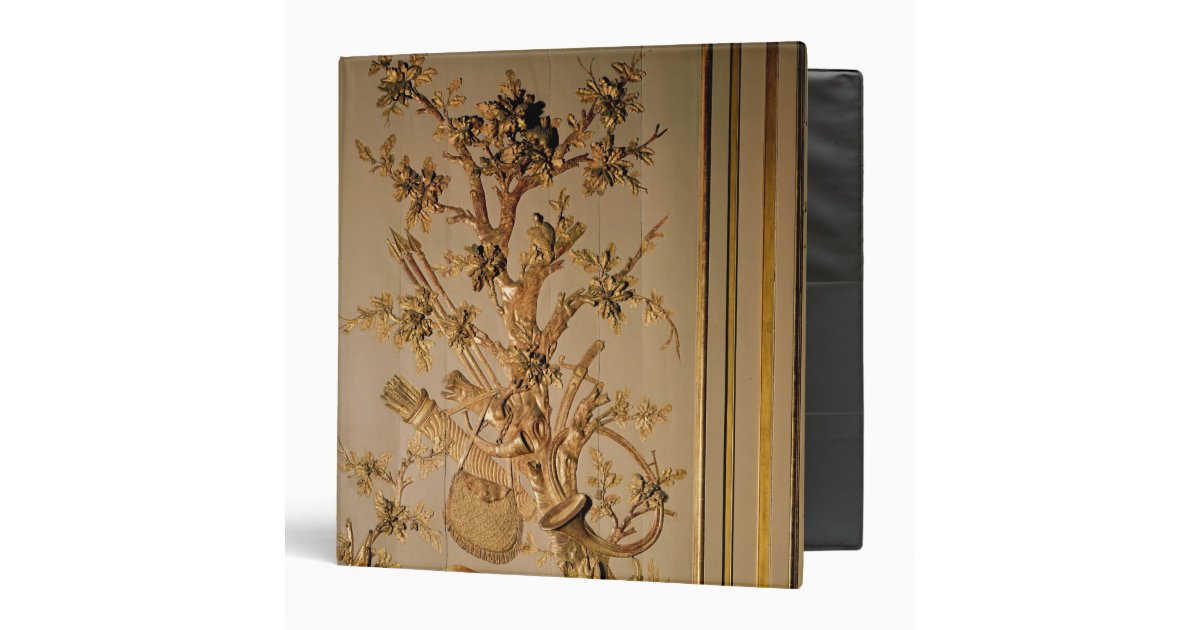 Hunting scene, wood panelling from dining room binder | Zazzle