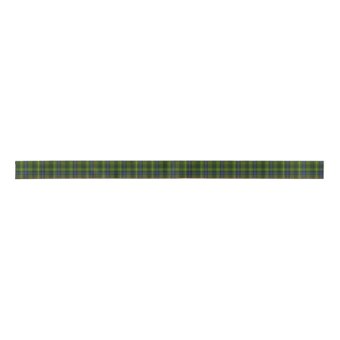 Hunting Stewart Tartan Satin Ribbon | Zazzle