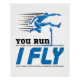 Hurdles Track and Field You Run I Fly Poster | Zazzle