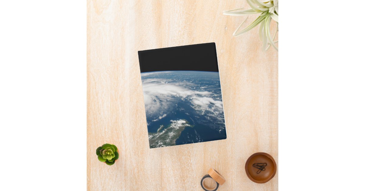 Hurricane Dorian Over The Atlantic Ocean. Mini Binder | Zazzle