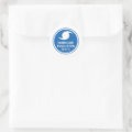 Hurricane Evacuation Classic Round Sticker | Zazzle
