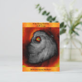 Hurricane Matthew Skull image post card | Zazzle