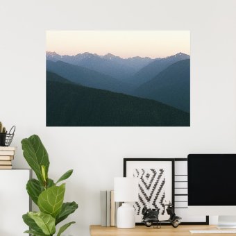 Hurricane Ridge Poster | Zazzle