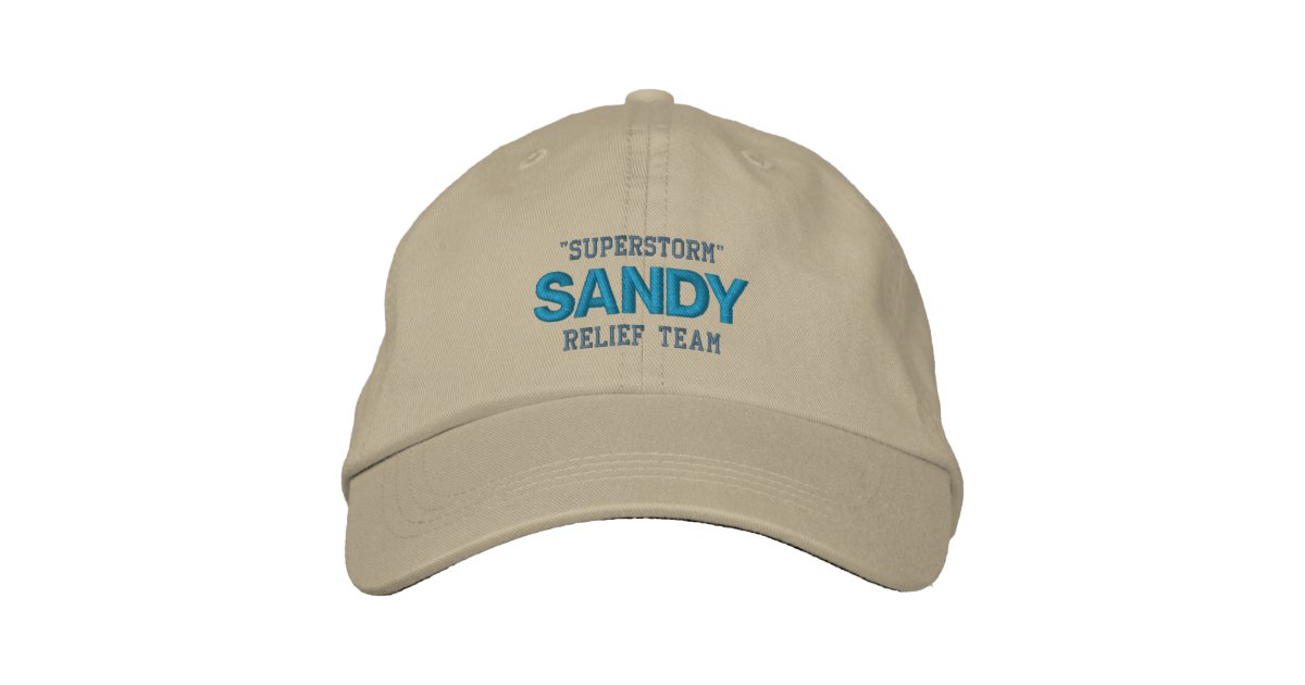 HURRICANE SANDY cap | Zazzle