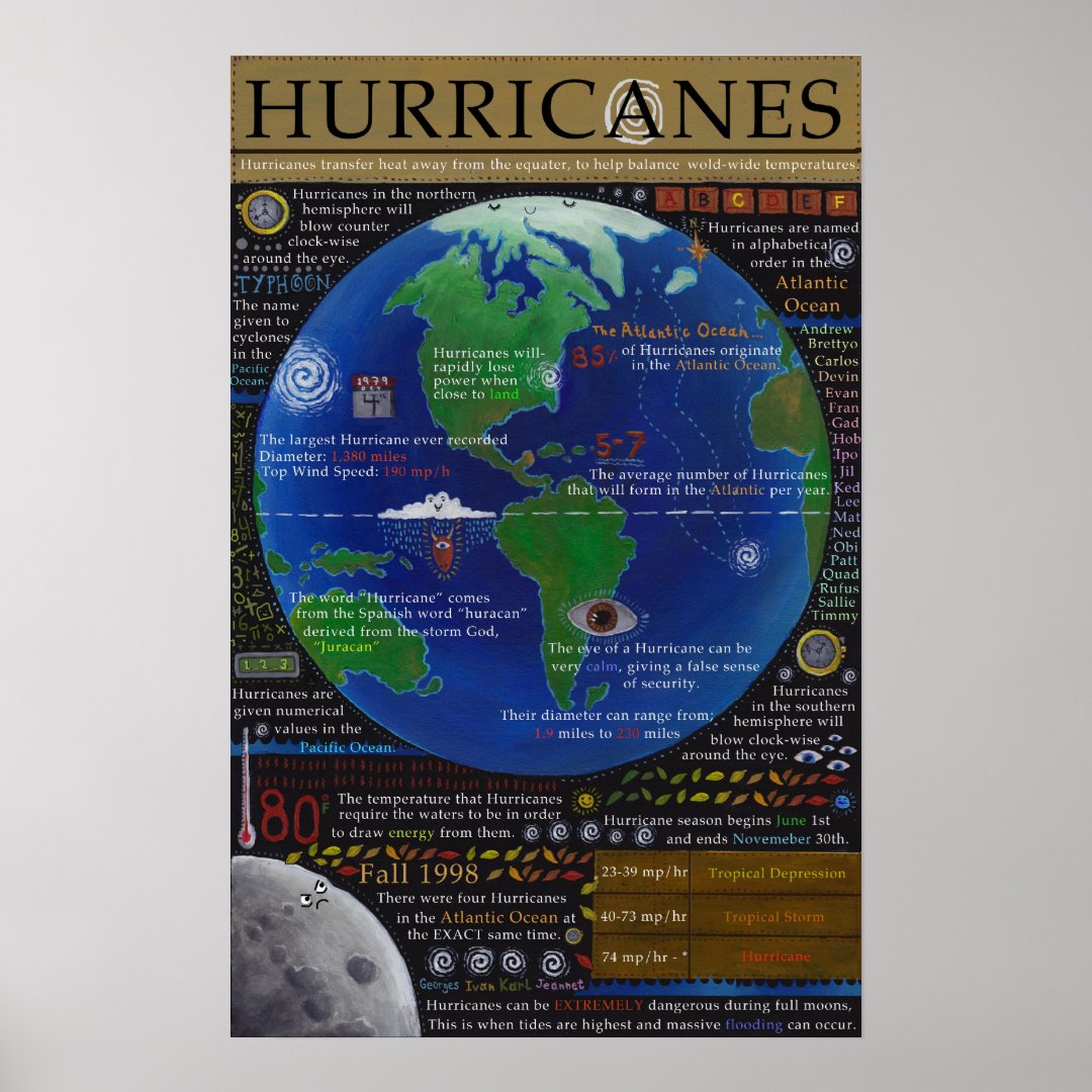 Hurricanes Poster | Zazzle