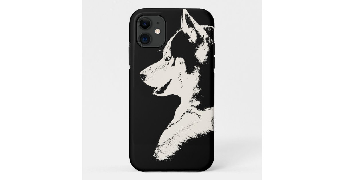 Husky Dog iPhone Cases Husky Malamute Pup Cases | Zazzle