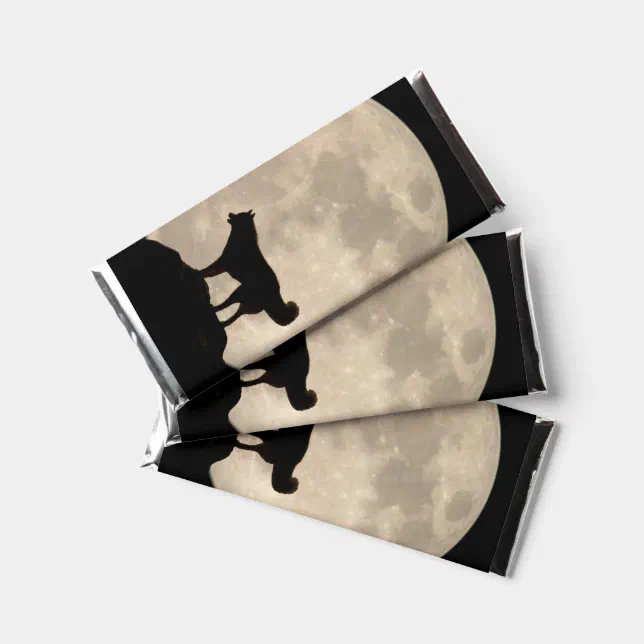 Husky Moon Chocolate Personalized Hershey Bar Favors | Zazzle