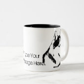 Husky Mug Coffee Cup Personalized Husky Dog Cup | Zazzle
