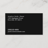 HVAC Heating Cooling AC Heat Service Business Card | Zazzle