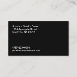 HVAC Heating Cooling AC Heat Service Business Card | Zazzle