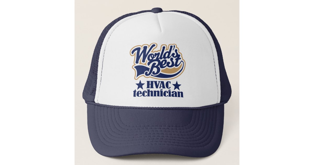 Hvac Technician Gift Trucker Hat | Zazzle