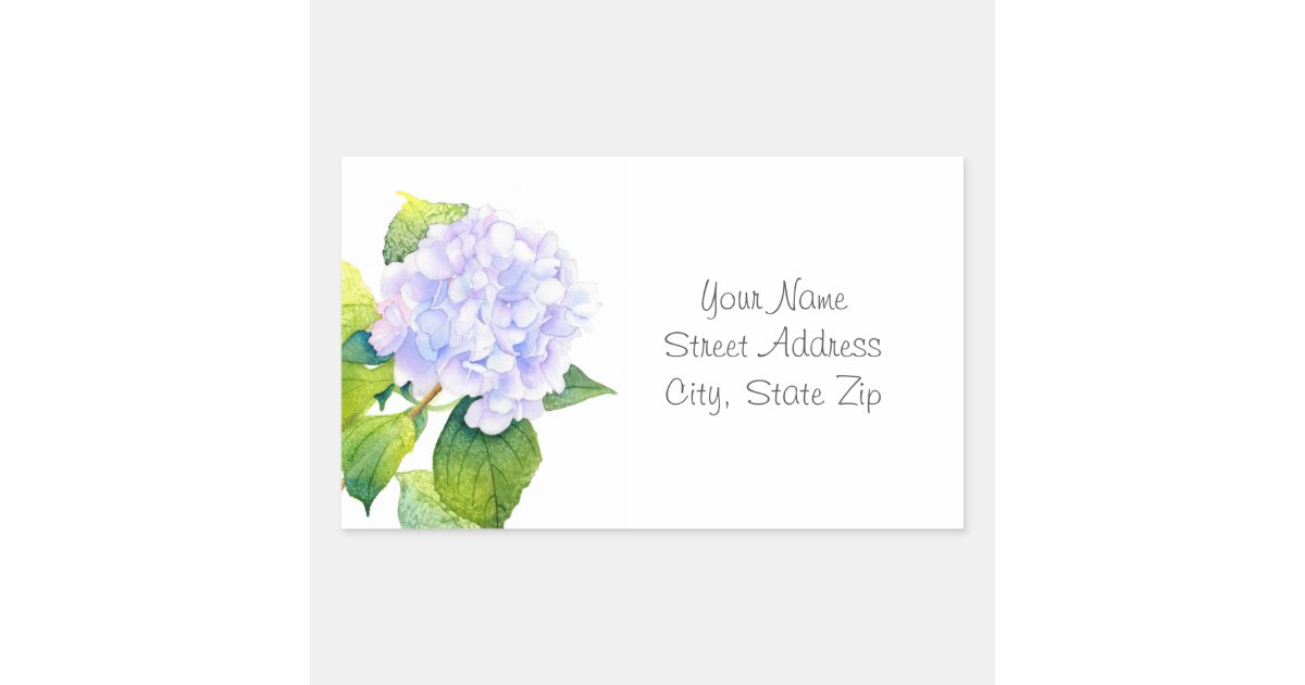 Hydrangea Labels | Zazzle
