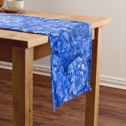 Hydrangea Table Runner | Zazzle