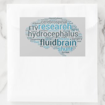 Hydro Brain Rectangular Sticker | Zazzle